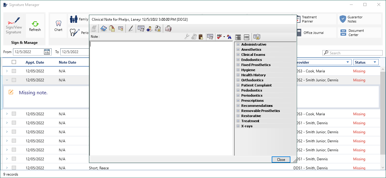 Sign Off on a Smoother End of Day Using the Signature Manager – Dentrix ...