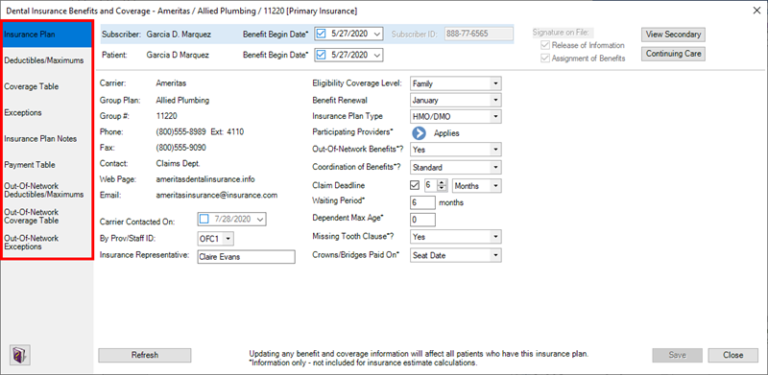 An Easier Way to Manage Patient Insurance Details – Dentrix Magazine