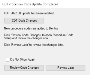 Automatically Updating CDT Codes in Dentrix – Dentrix Magazine