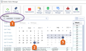 Using the Dentrix Claims Manager to Interact with Other Patient Modules ...