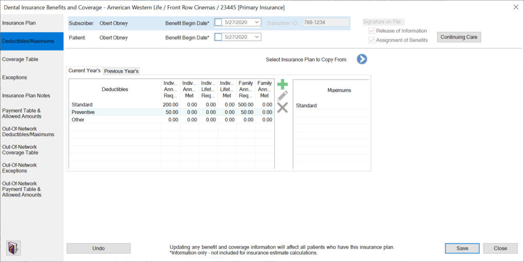 Keeping Track of Patient Insurance Information – Dentrix Magazine