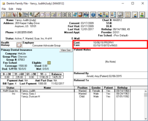Setting Continuing Care Frequency Intervals in Dentrix and Customizing ...