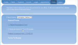 Posting Patient Forms Online using Dentrix eCentral – Dentrix Magazine