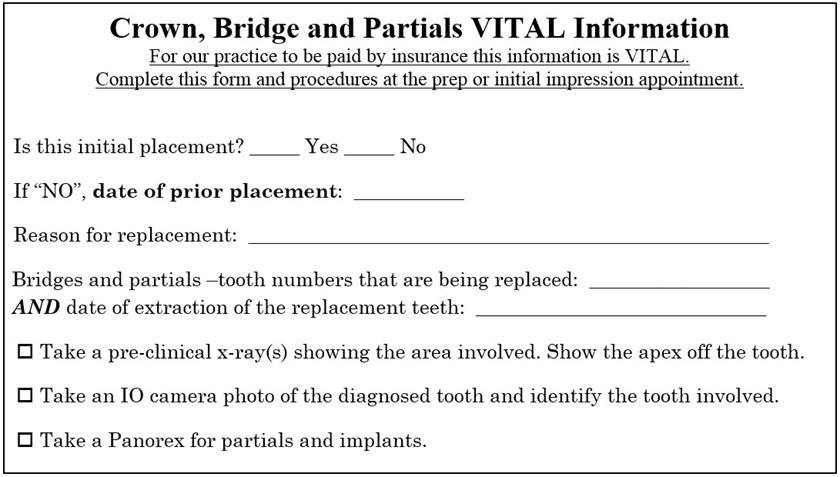 12 Rules for the Insurance Game – Dentrix Magazine