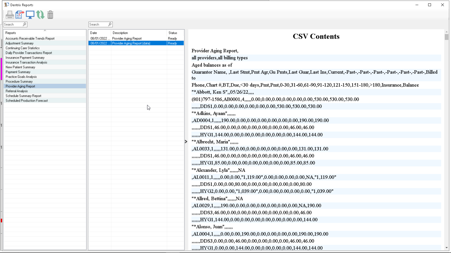 Dentrix Reports—A New View of Your Practice Information – Dentrix Magazine