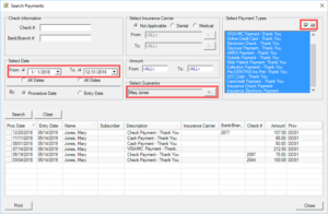Using the Search Payments Tool – Dentrix Magazine
