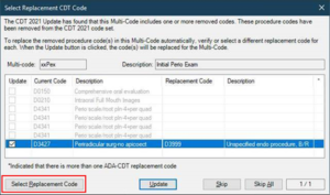 Automatically Updating CDT Codes in Dentrix – Dentrix Magazine