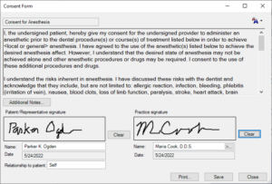 Using Digital Consent Forms – Dentrix Magazine